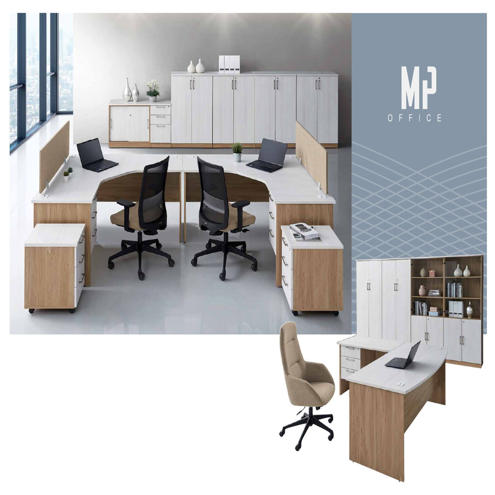 MP Series Office Furniture – Modern Tables, Drawers & Cabinets for ...